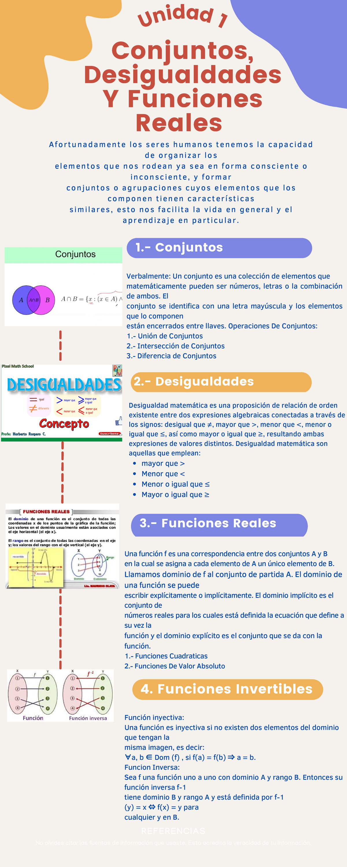 Conjuntos,Desigualdades Y Funciones Reales - 1.- Conjuntos mayor que ...