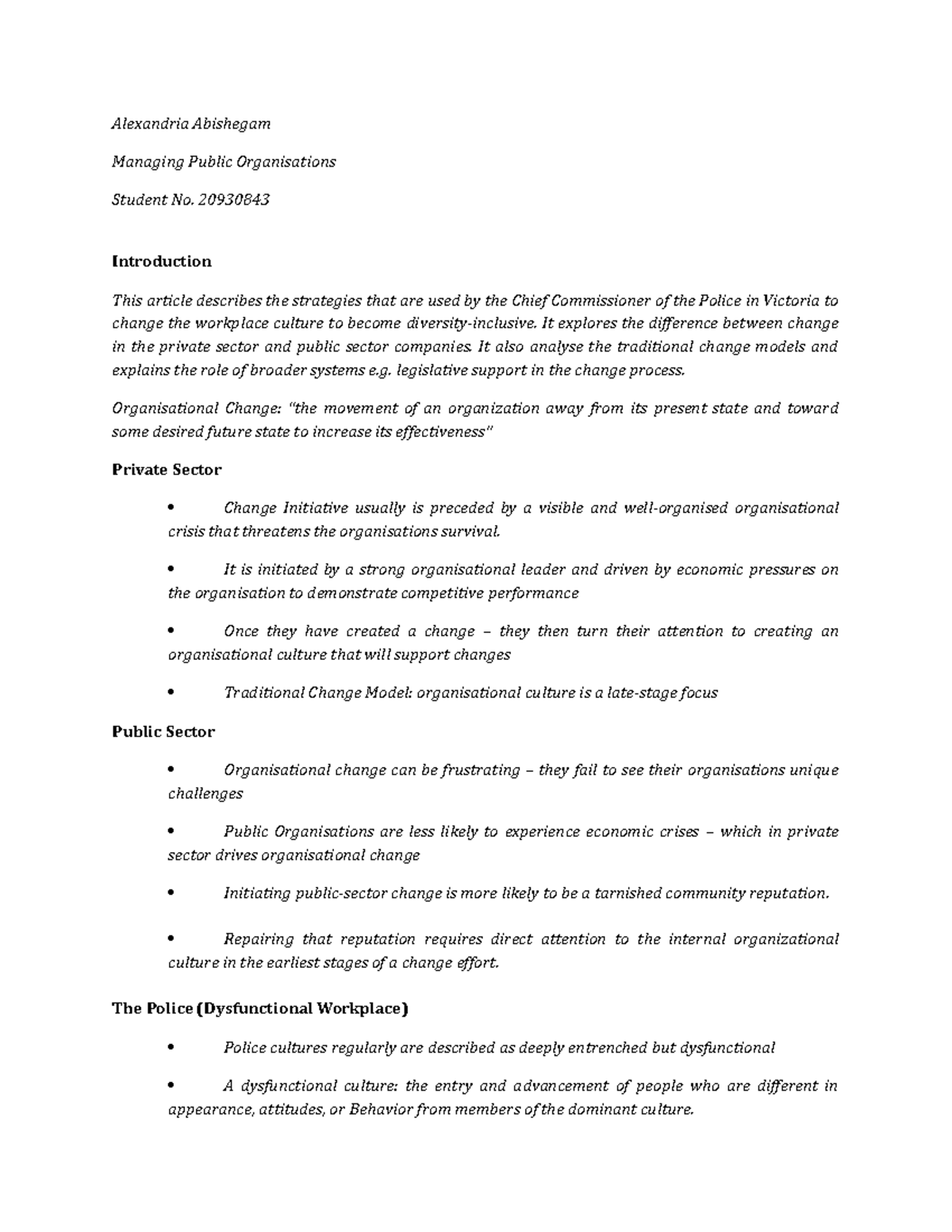 Human Resource Management - Tutorial work ...