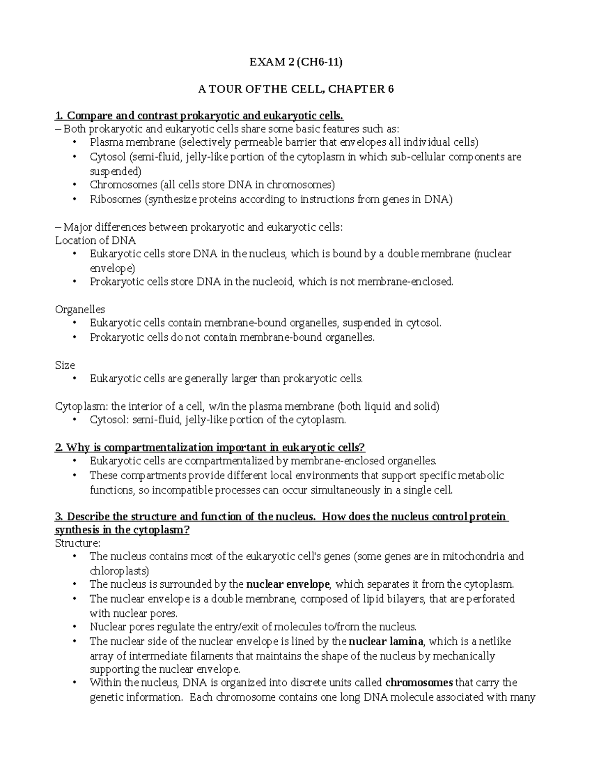 Exam 2 study guide - When a raw material (or component) passes ...