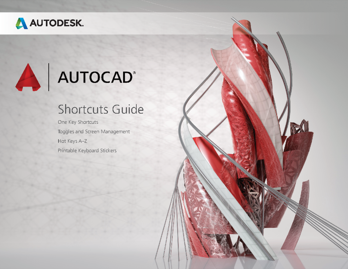 Auto CAD Shortcuts EN - Summary Civil Engineering - Shortcuts Guide One ...
