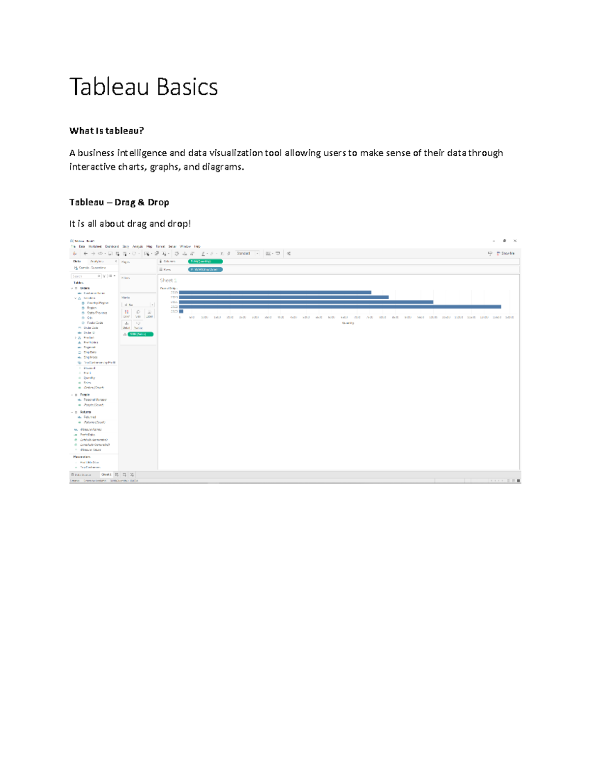 1.Tableau Basics - BUSI - BUSI 650 - UCW - Studocu