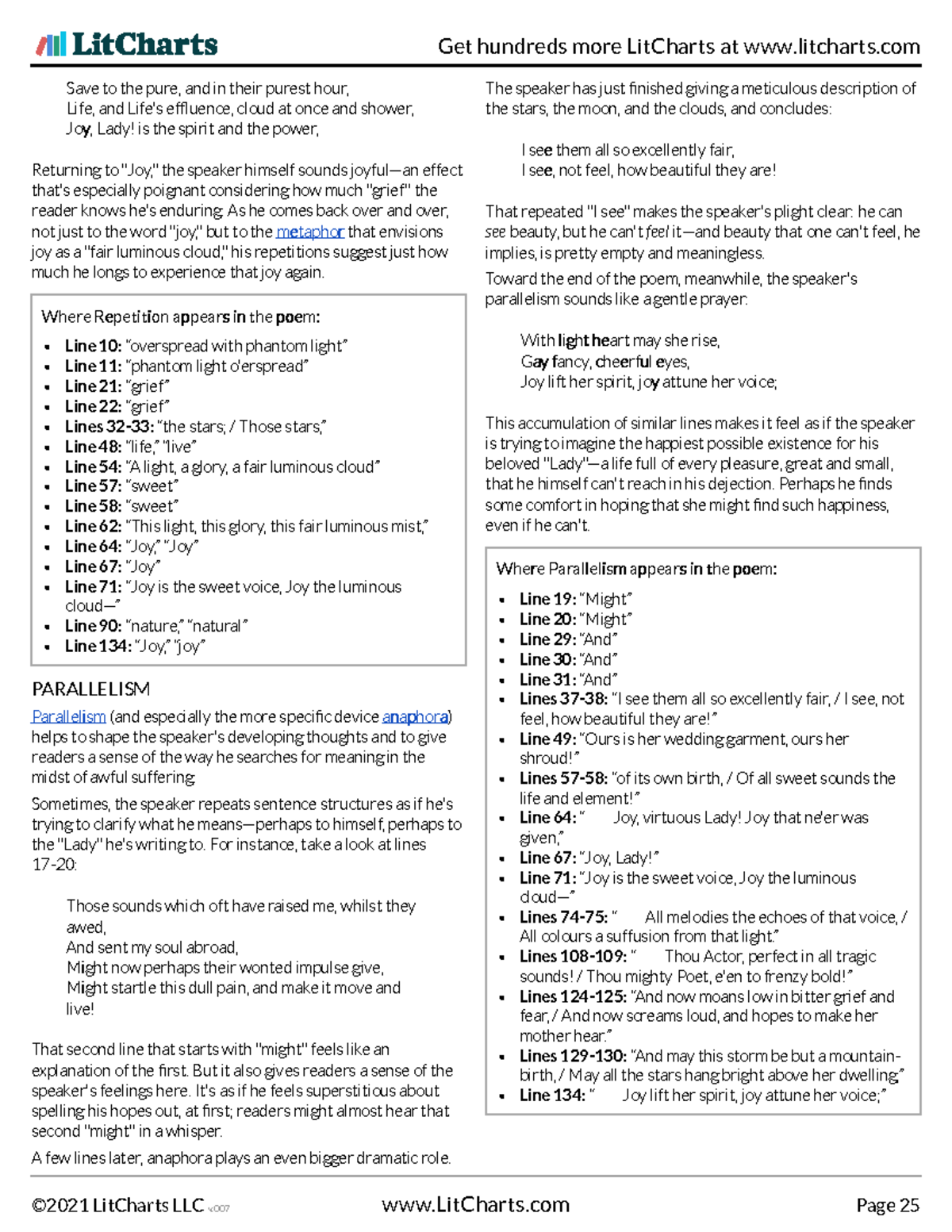 Lit Charts-dejection-an-ode 25 - Save to the pure, and in their purest ...