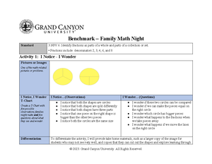 ELM 560 T6 Benchmark - Math - Benchmark – Family Math Night Standard ...