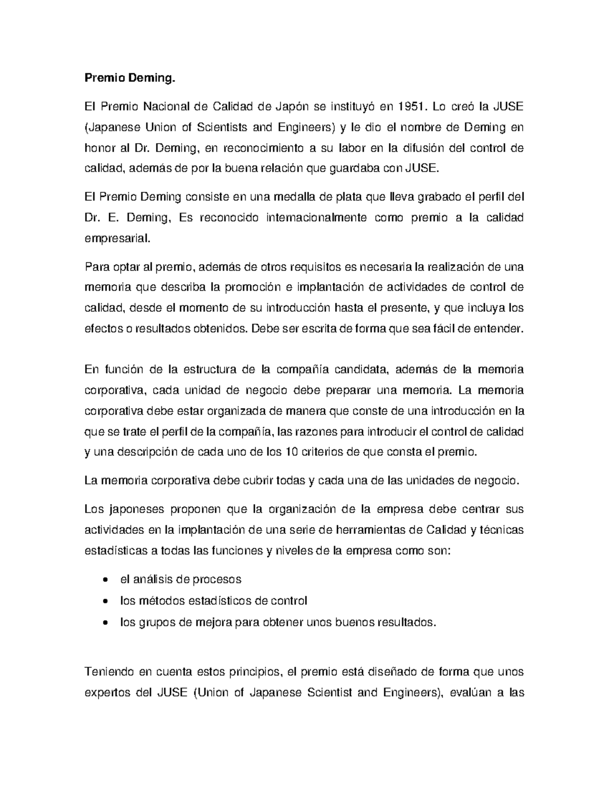 Premios de Calidad-2-9 - Premio Deming. El Premio Nacional de Calidad ...