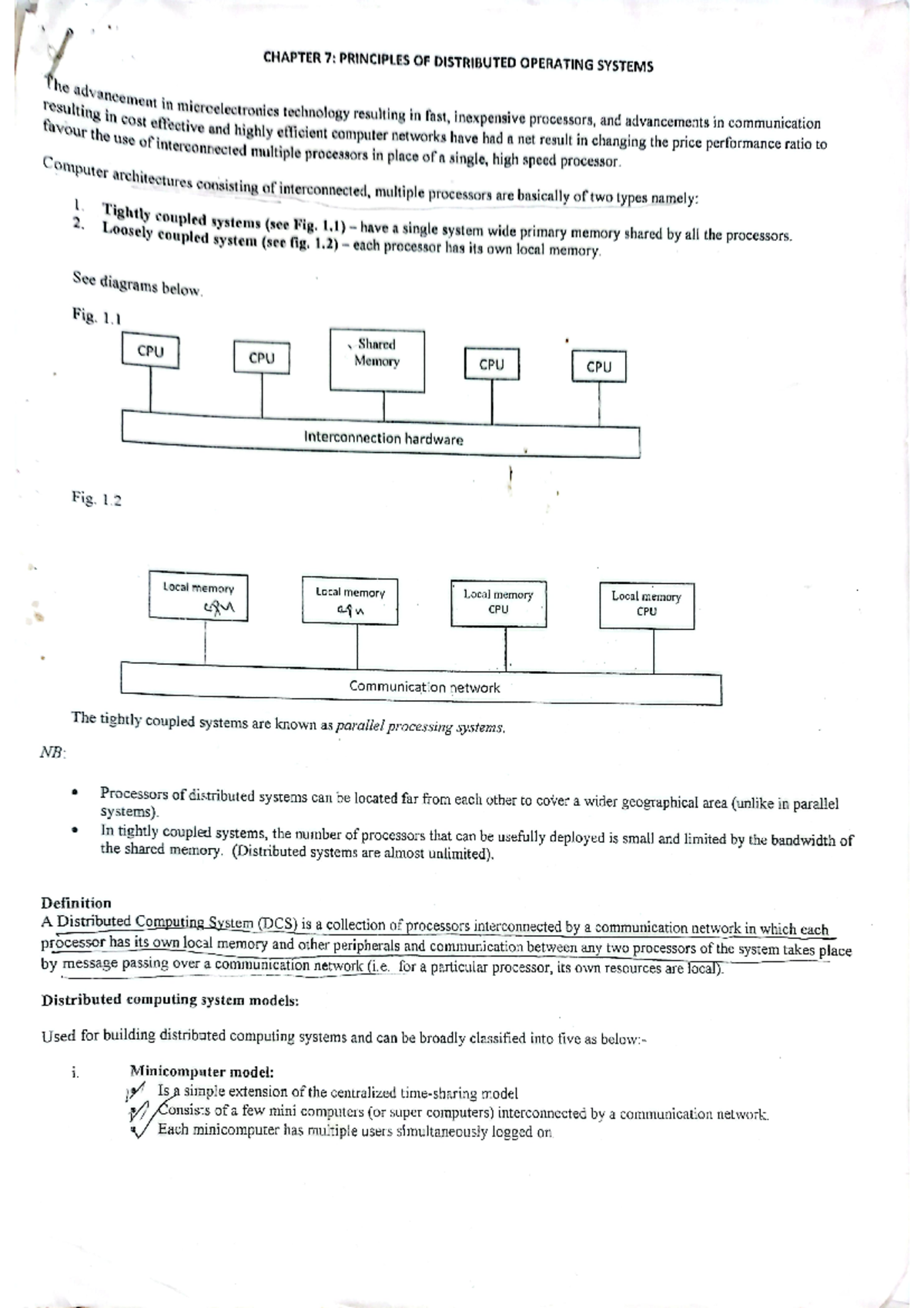 Distributed System notes - Business information technology - Studocu