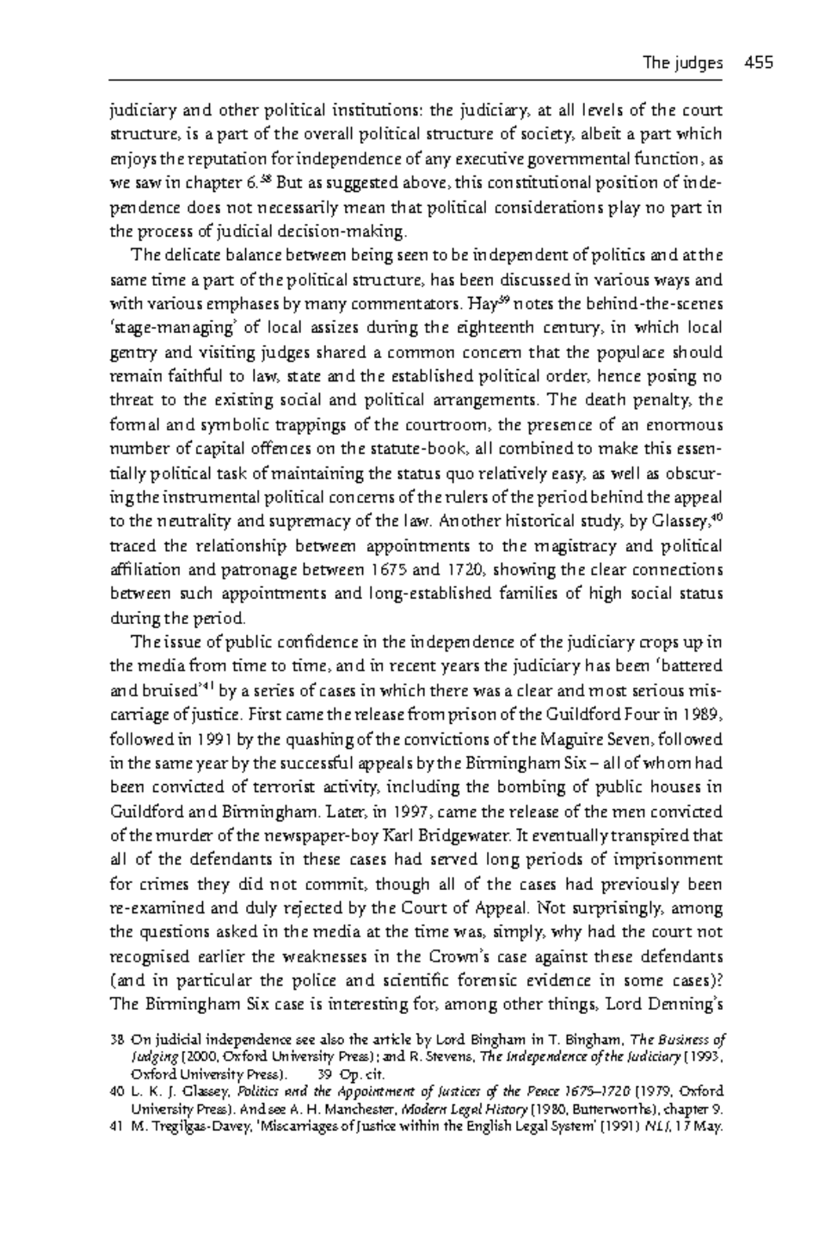 Phil harris on an introduction to law law in context 163 - The judges ...