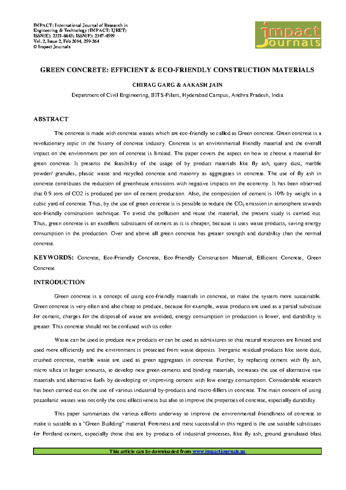 -1393396343-29. Eng- Green Concrete Efficient and ECO- Friendly-Chirag ...