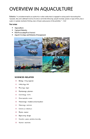 4 As lesson Plan - Agrifisheries - Objectives: A. B. C. II. Subject ...