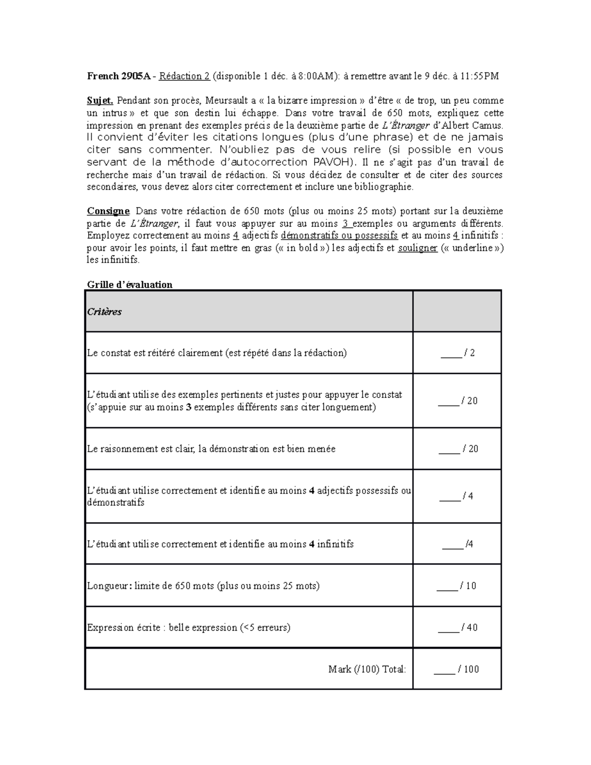 Rédaction 2 2905 - redaction - French 2905A - Rédaction 2 (disponible 1 ...