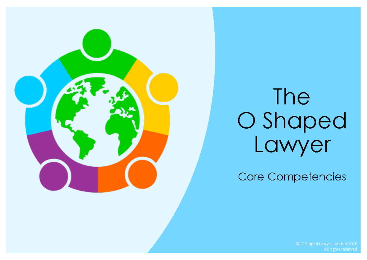 The O Shaped Competency Framework Report 2020 - © O Shaped Lawyer ...