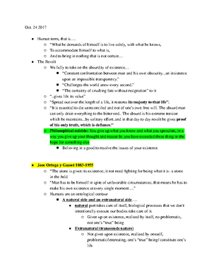 Philosophy 101 Notes - Why philosophy? “It is without doubt the ...