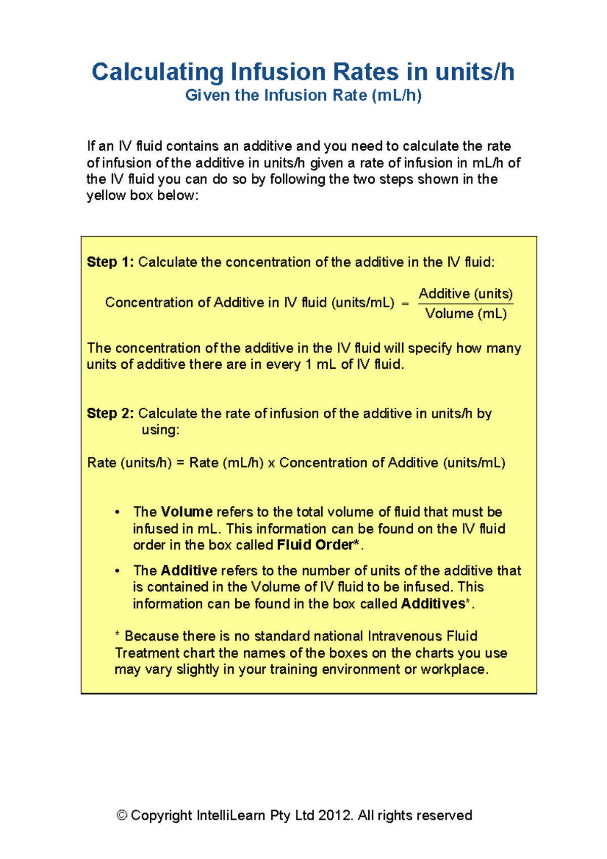 P23-23080 - Drug calculation for custom assessment 7 - Calculating ...