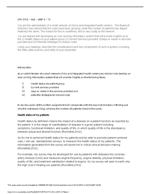 Review Quiz Attempt review CPH 2712. UNIT 9 EXAM Review QUIZ Solved ...