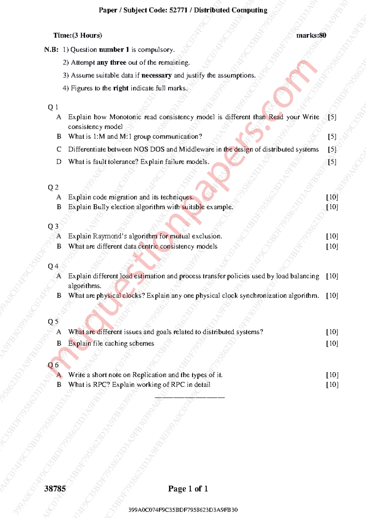 Be computer-engineering semester-8 2023 december distributed-computing-rev-2019-c-scheme - - Studocu
