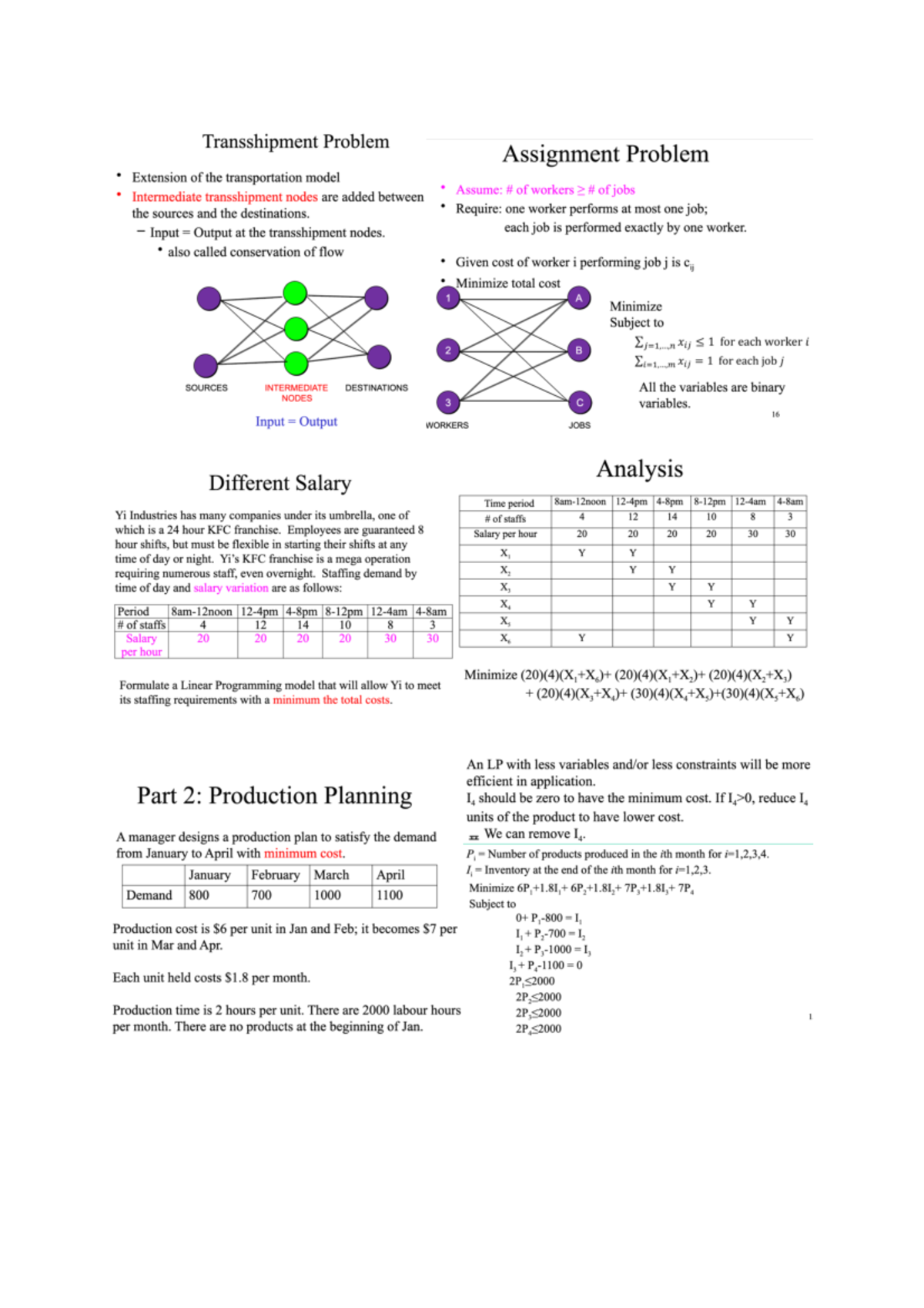 Final - Formula Sheet - Interarrival Time (Exponential distribution) X ...