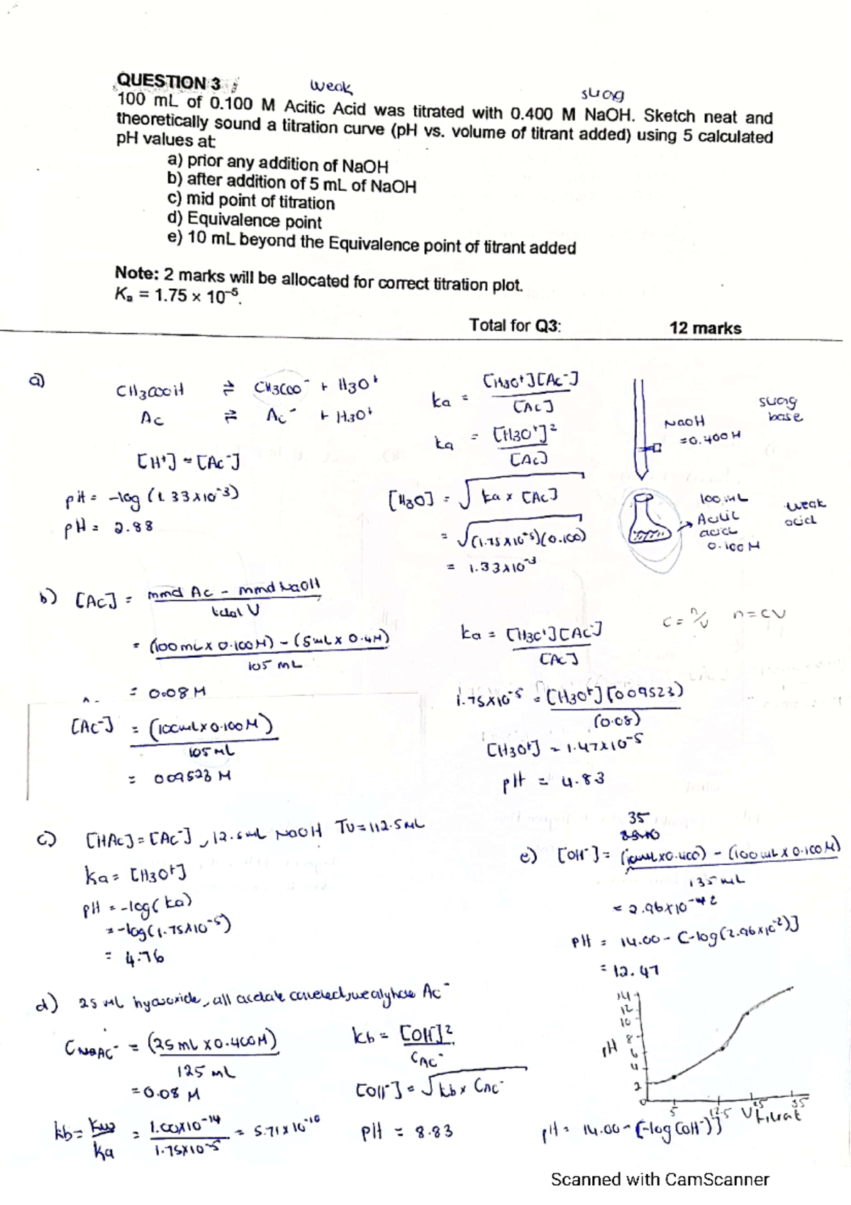 1. Exam Questions Combined with Examples Answers - CMY 283 - Studocu