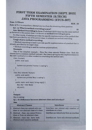 Java File, Q1-Q9 - Guru Gobind Singh Indraprastha University Sector -16 ...