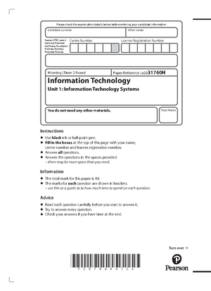 Unit 12: Technical Support and Management - Pearson BTEC International ...