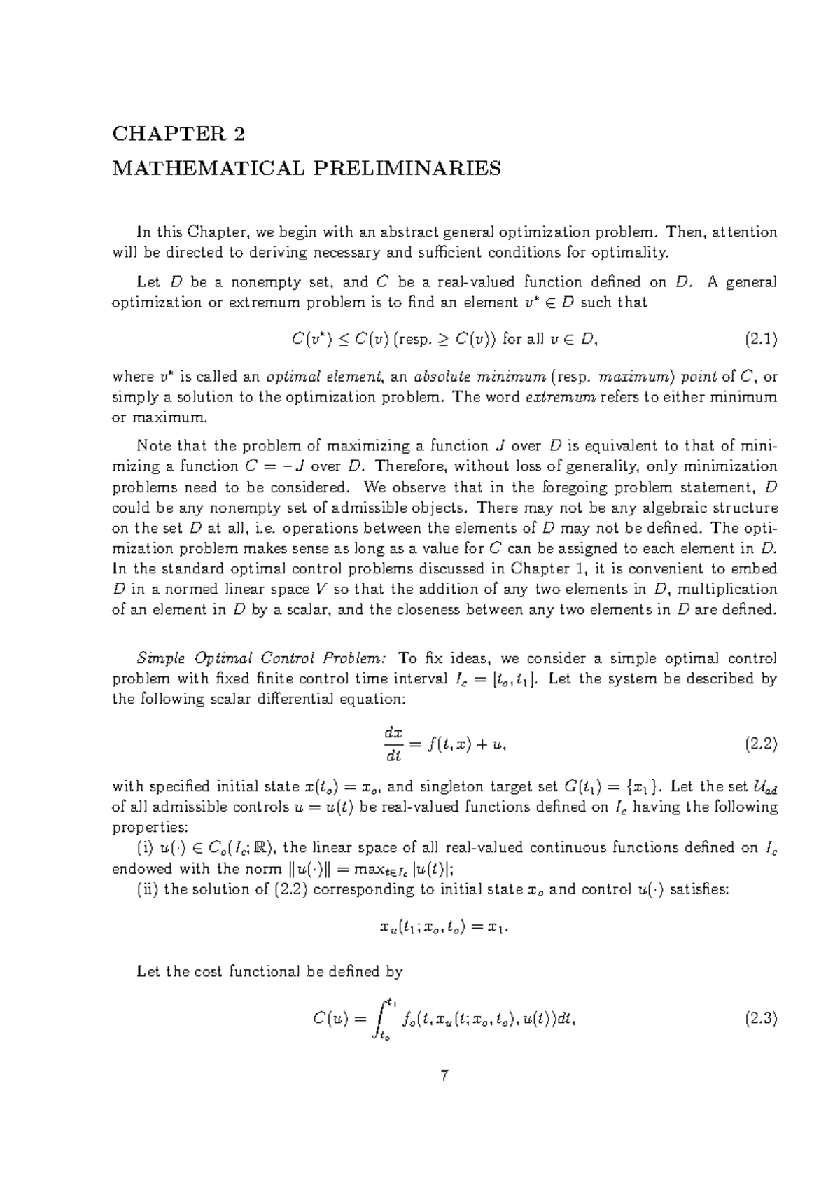 M240C 1 EE240C06-C2 - Lecture notes 2 - CHAPTER 2 MATHEMATICAL ...