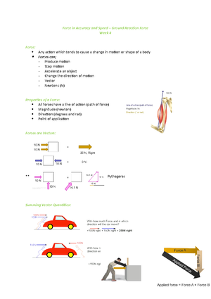 HUMV 2000 Biomechanics Students Guide 2024 - STUDENT GUIDE Biomechanics ...