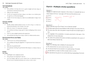 Student Experiment Physics IA2 - Student Experiment UNIT 3: GRAVITY AND ...
