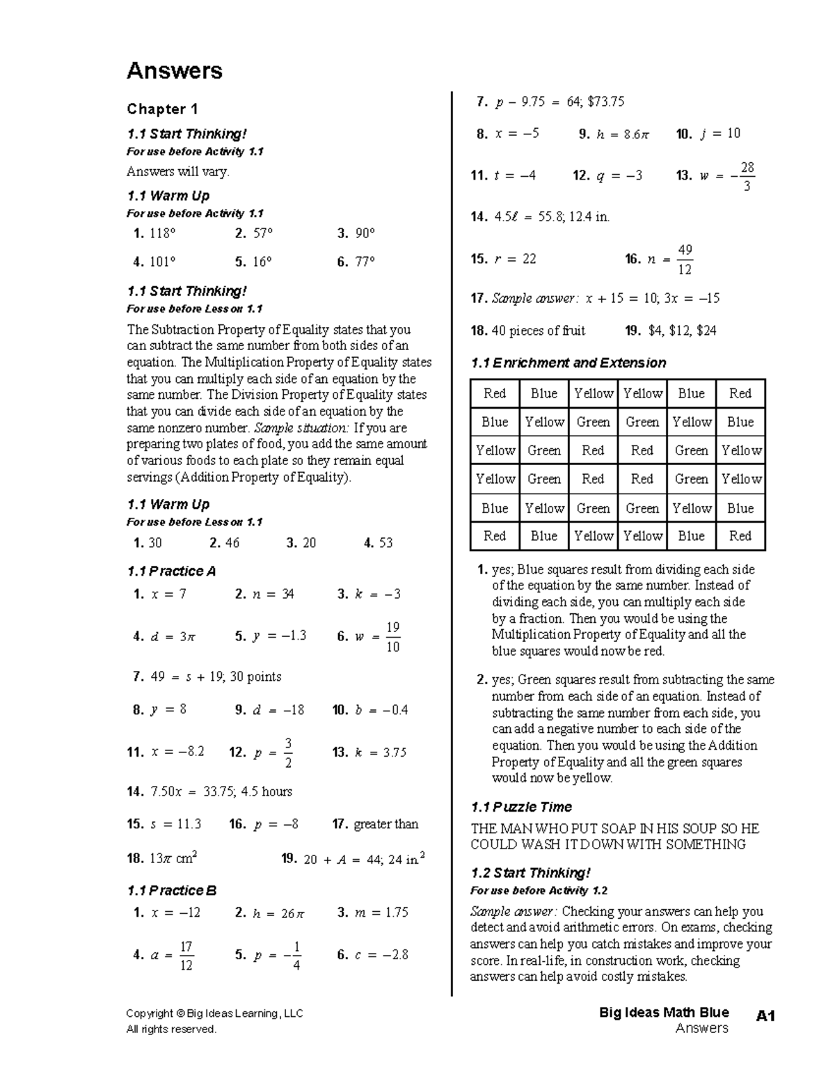 Screenshot 2020-09-03 at 1.50.53 PM - Copyright © Big Ideas Learning ...