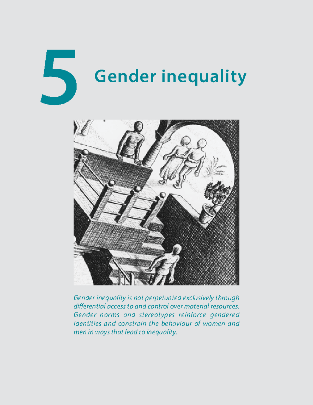 Humanity Divided Ch5 low - 5 Gender inequality is not perpetuated ...