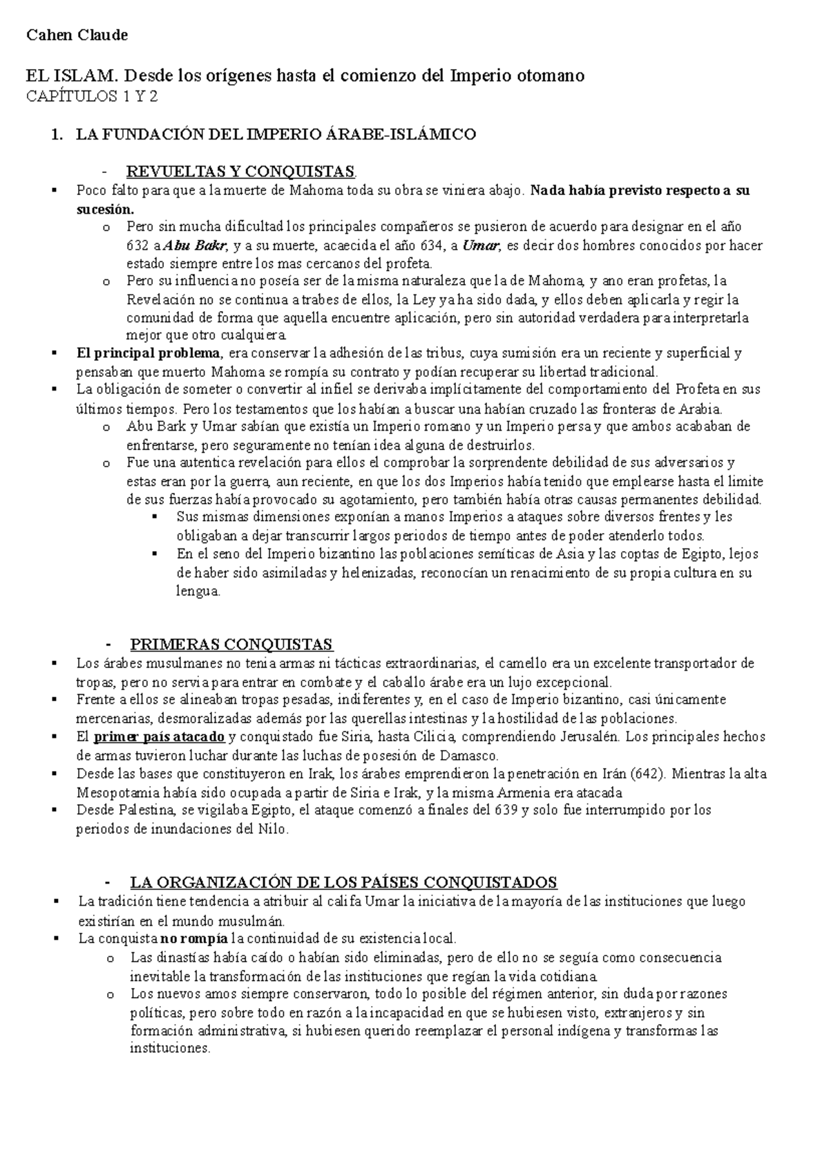 ahen-claude-el-islam-desde-sus-comienzos-hasta-el-imperio-otomano ...