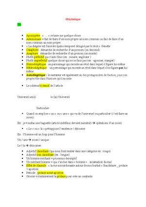 Cours Moodle Stylistique du récit I.1 La structure protopypique du ...
