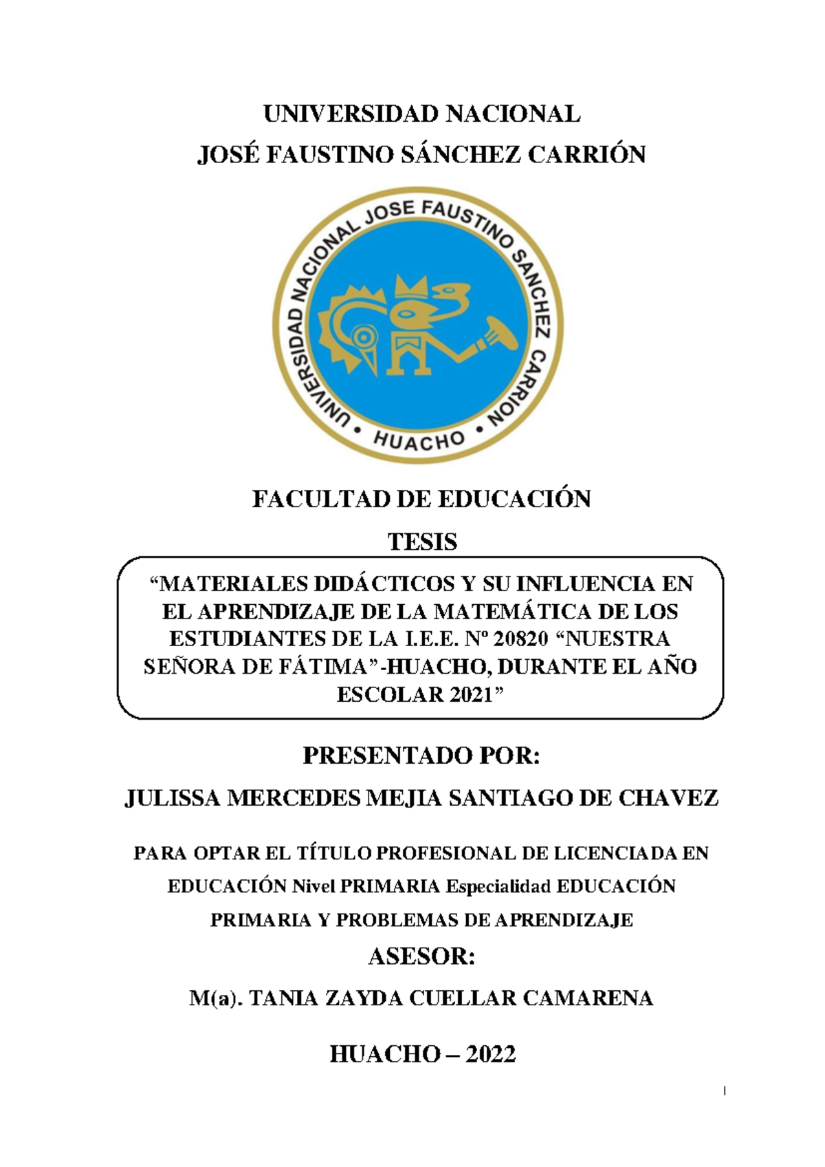 Tesis Mejia Santiago DE Chavez Julissa Mercedes - I UNIVERSIDAD ...