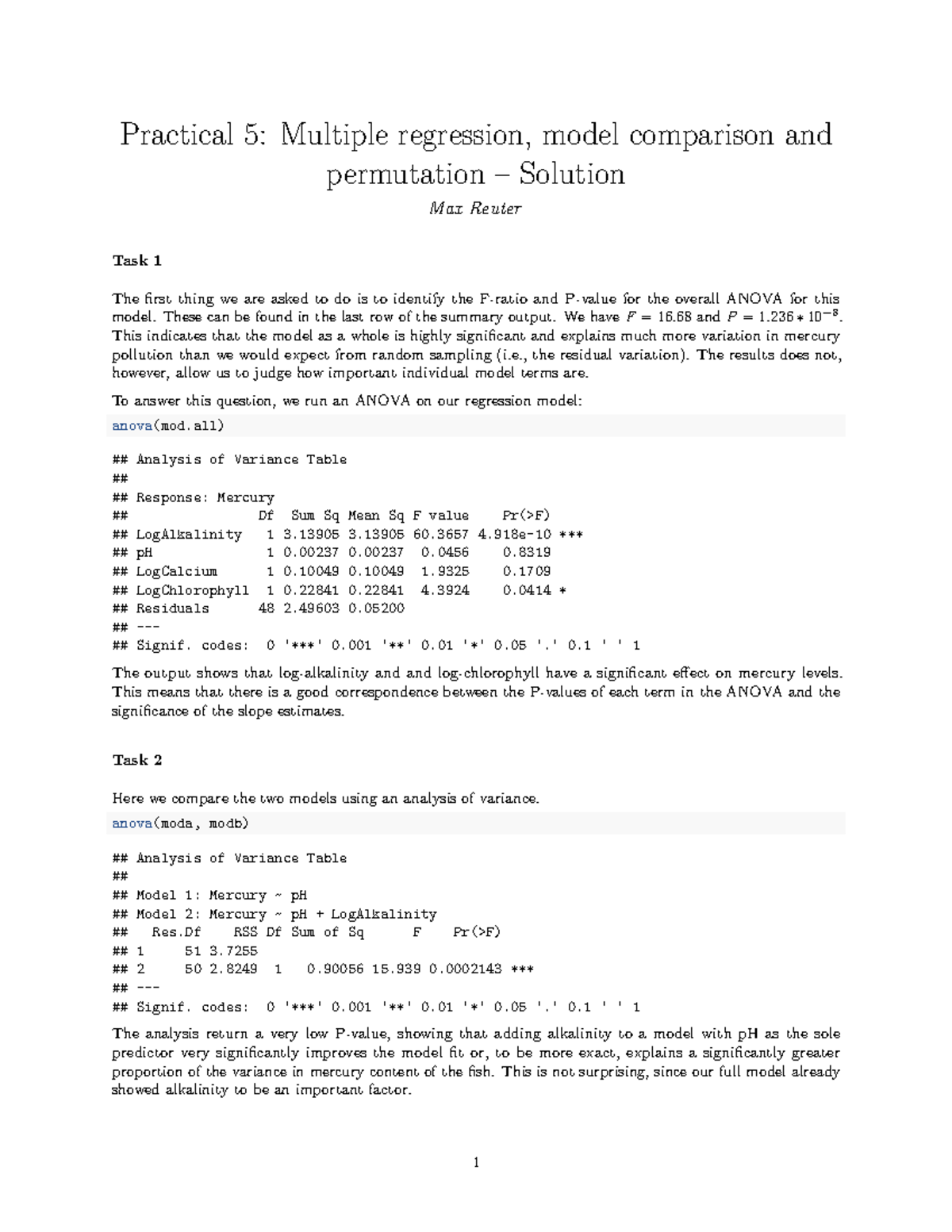 BIOL0029-2021-Practical-5 answers and solutions - Practical 5: Multiple ...