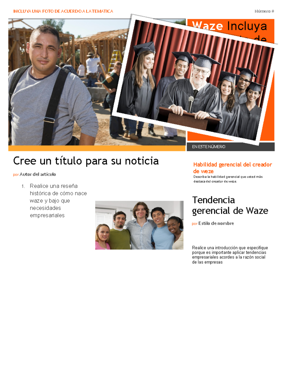 Formato noticia - prueba - INCLUYA UNA FOTO DE ACUERDO A LA TEMATICA ...