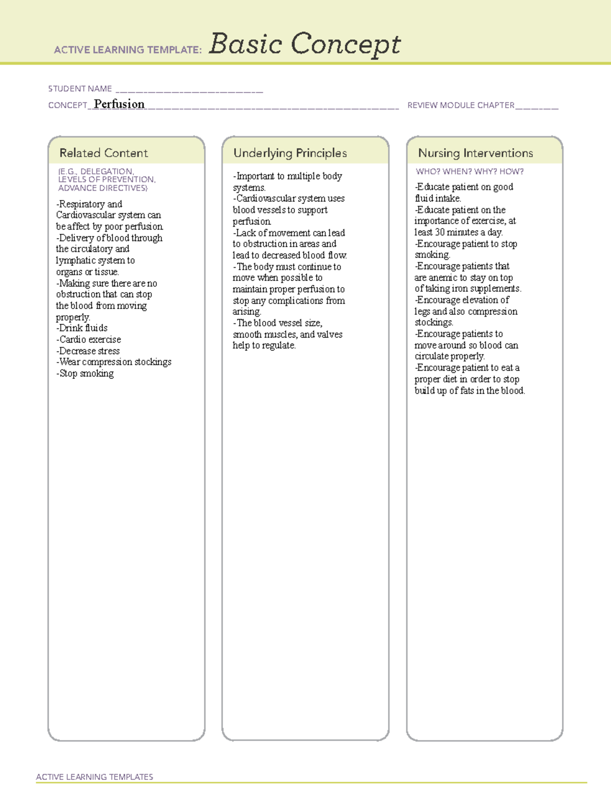 Virtual Clinical Assignment #2 7 - ACTIVE LEARNING TEMPLATES Basic ...