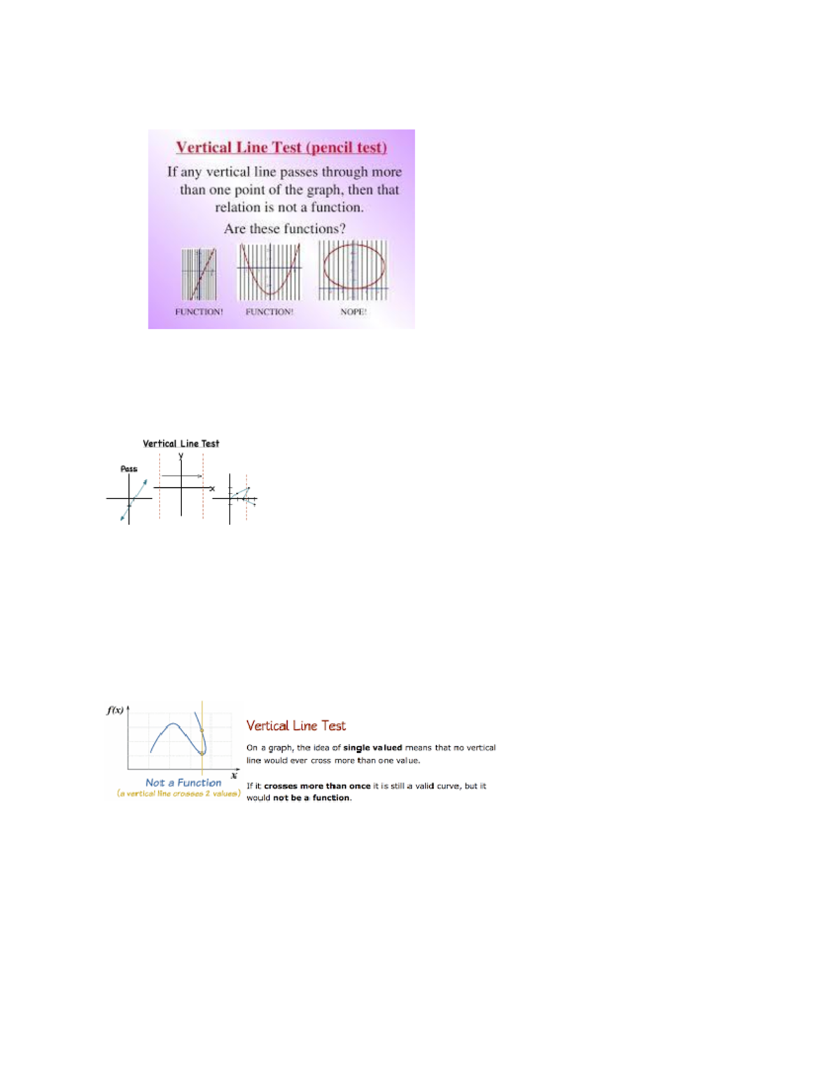 Vertical line test - complex variable - Studocu