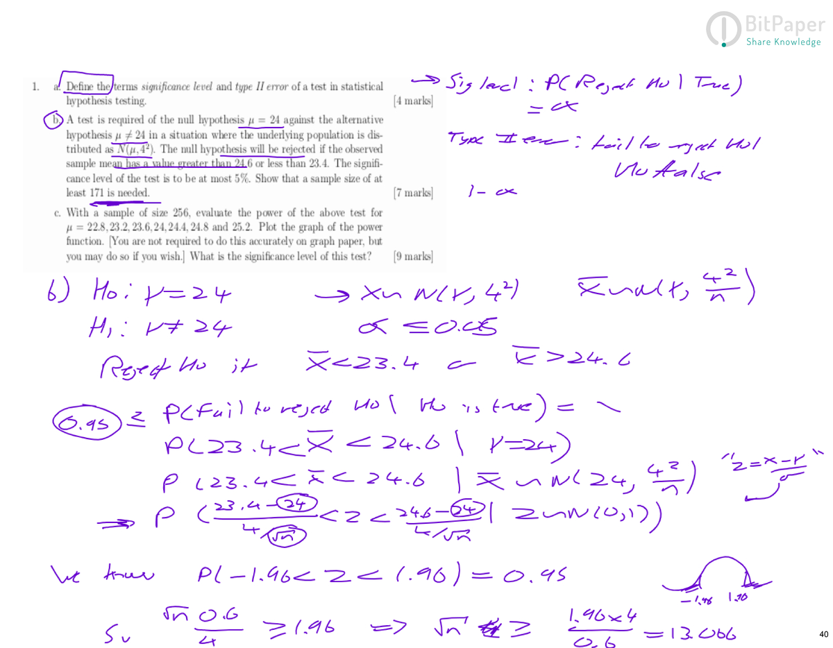 Revision Drop In Session Notes - MA2887 - Studocu