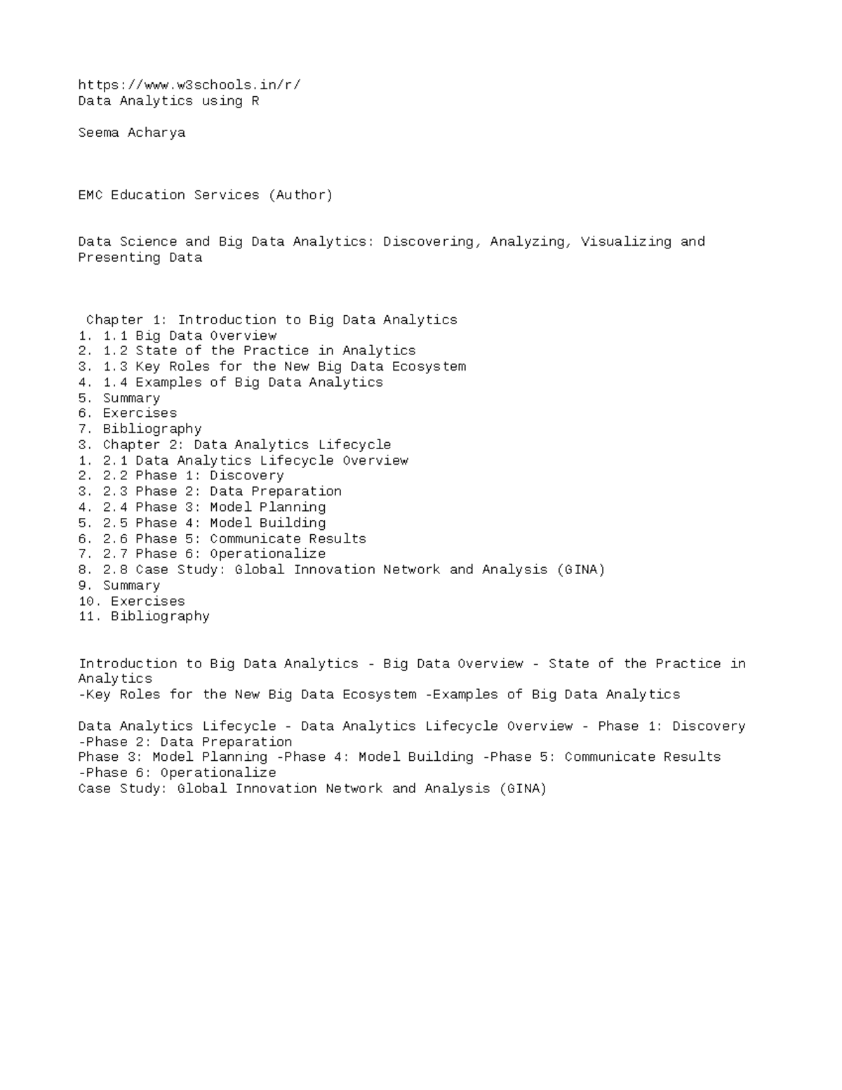 426931548 data analytics notes - w3schools/r/ Data Analytics using R ...