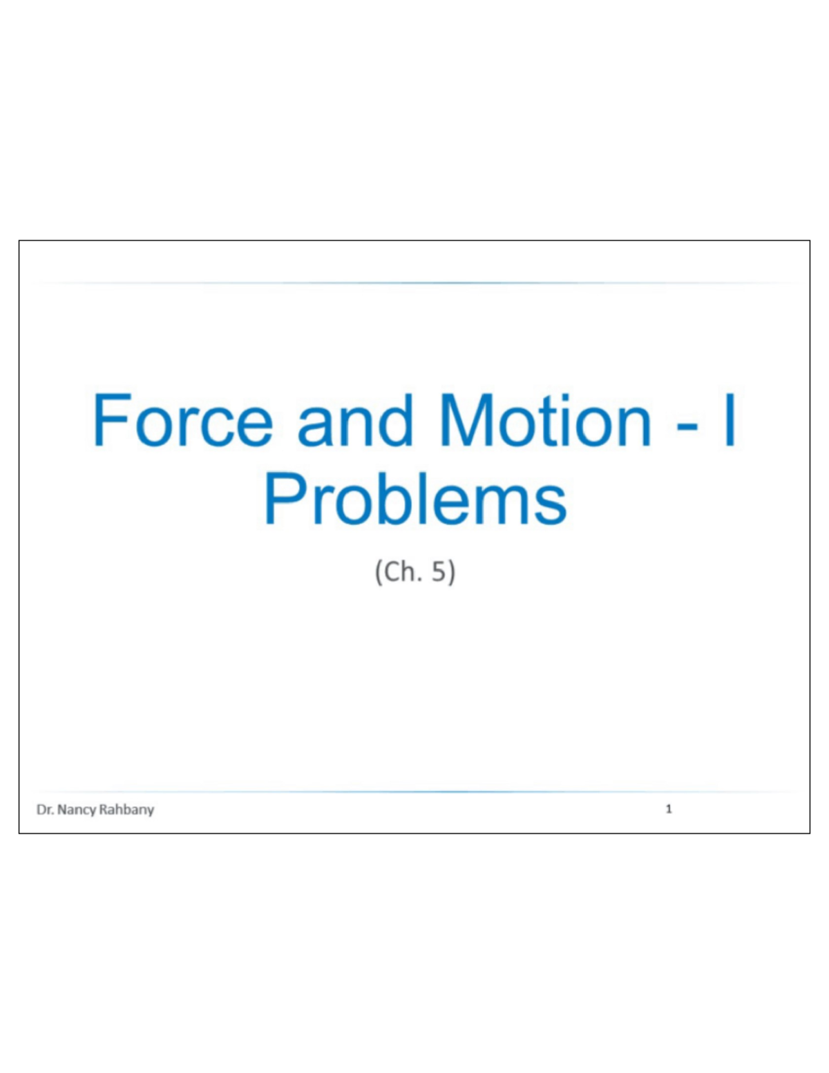 Ch5 E8 - Practice material for chap 5 - Fundamentals of physics - Studocu