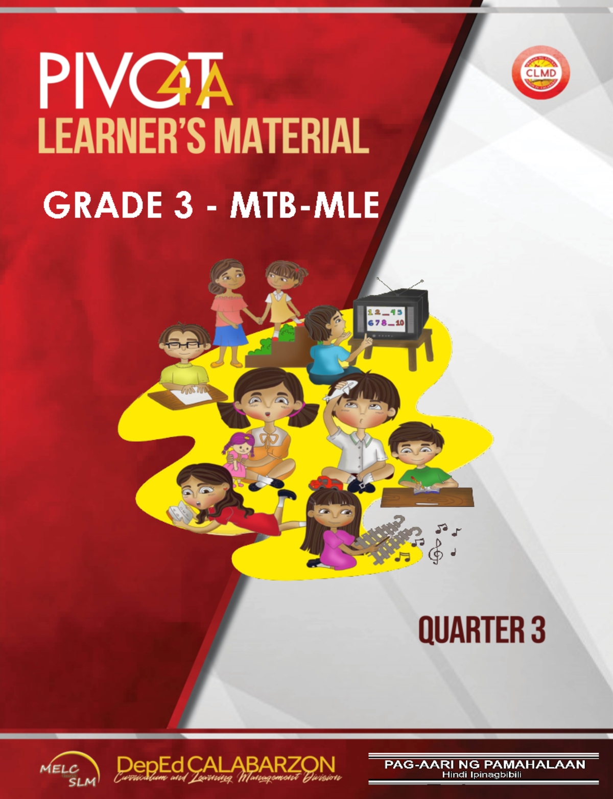 MTB-MLE3Q3F - MTB-MLE SLM - Subject GRADE 3 - MTB-MLE Lesson PIVOT 4A ...