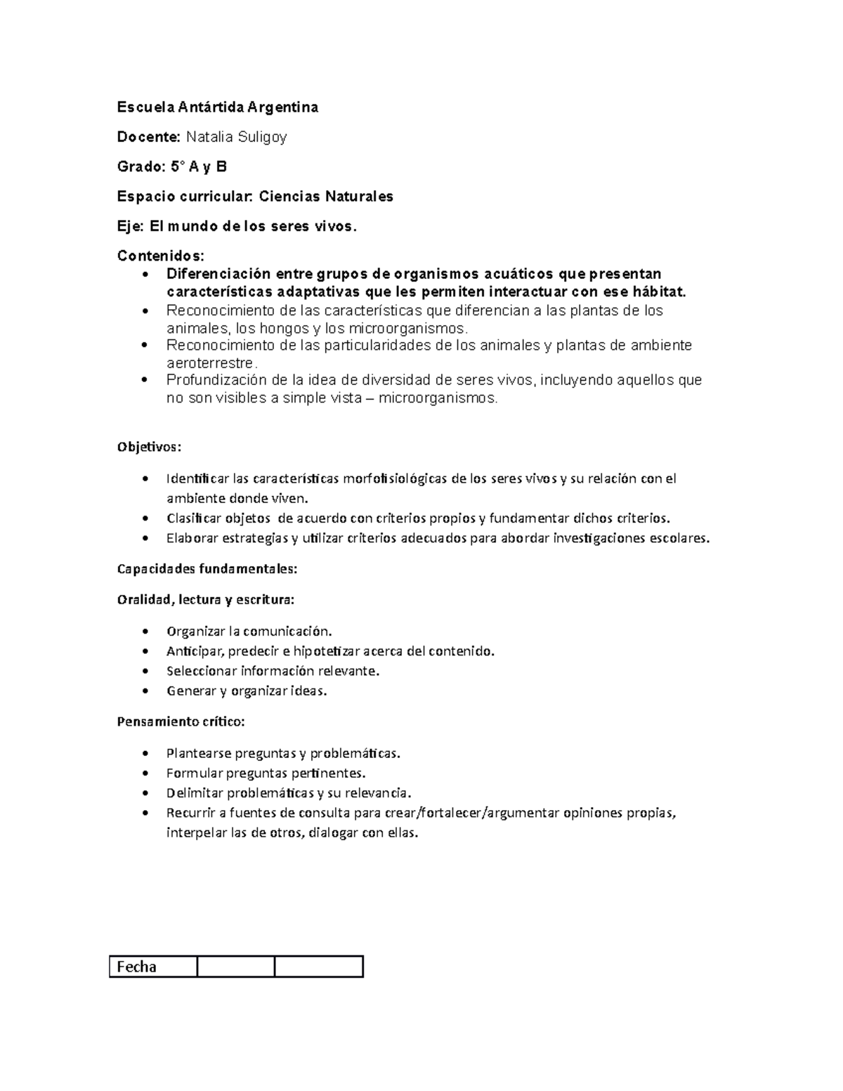 Animales acuáticos 5to 2022 - Escuela Antártida Argentina Docente ...
