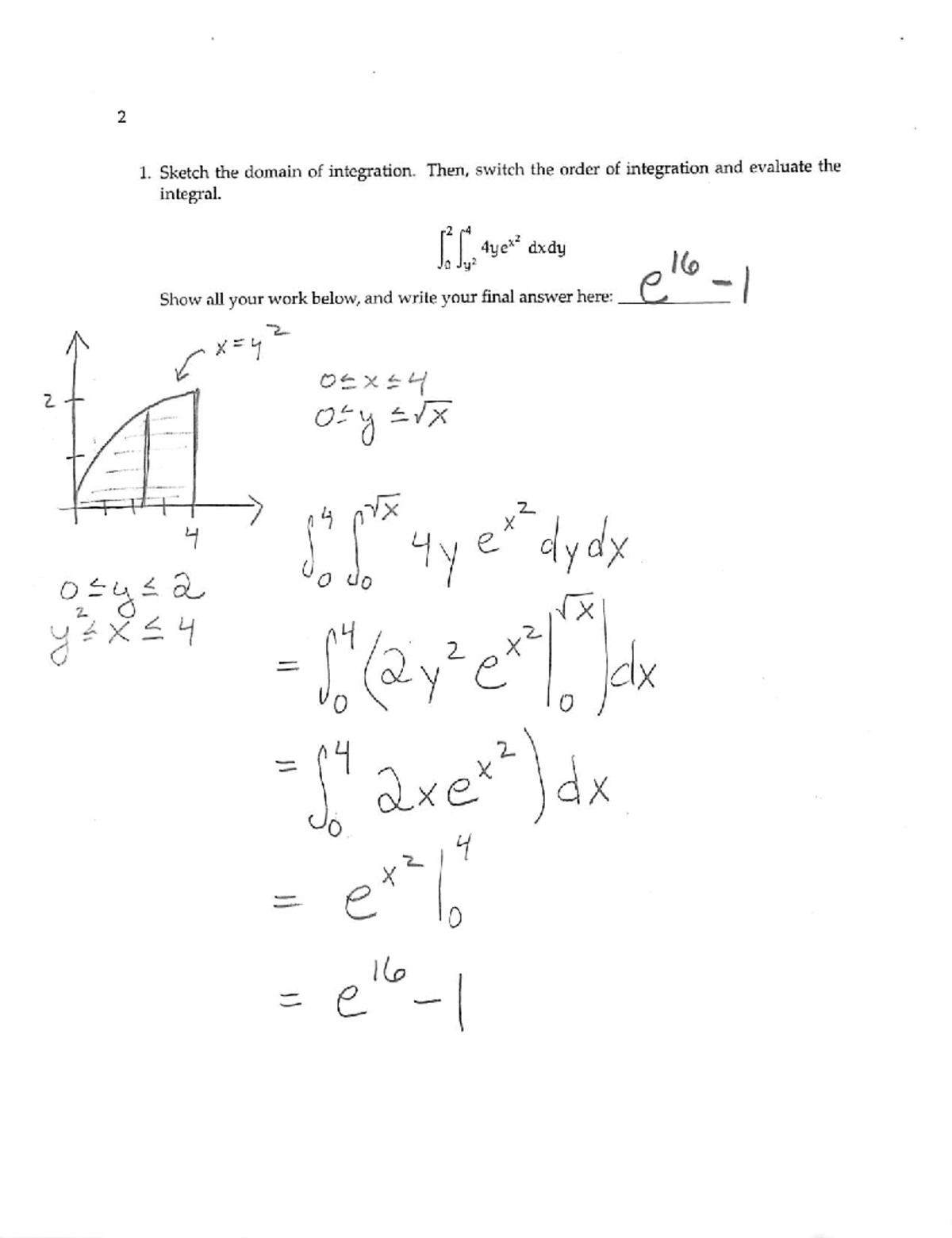Prelim 2 sp18 solutions - MATH 1920 - Studocu