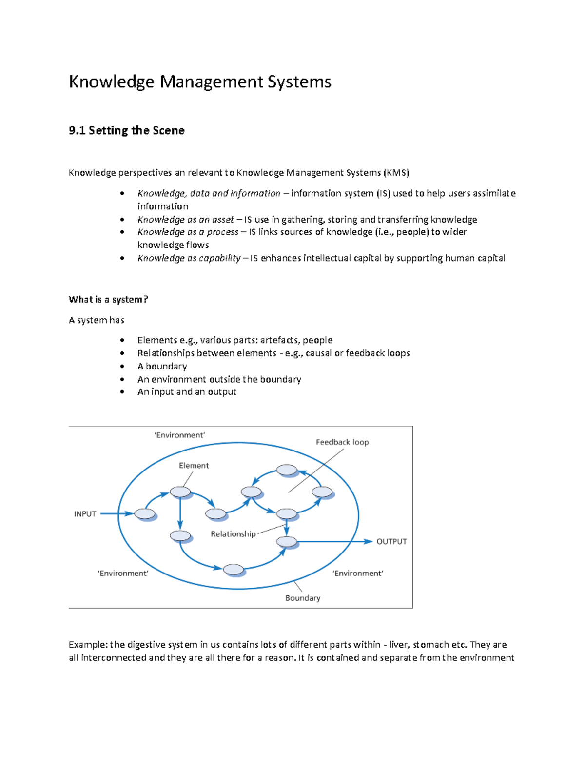 Lecture 9 - Knowledge Management Systems - Knowledge Management Systems ...