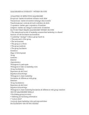 Lecture notes on TASK Groups - TASK GROUPS TO MEET CLIENT NEEDS Teams ...