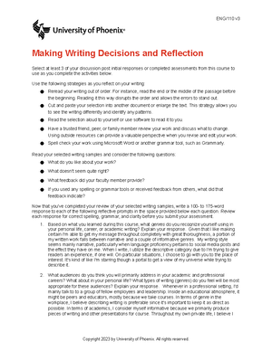 Cass M eng110 v3 wk2 responses to rhetorical situations worksheet - ENG ...