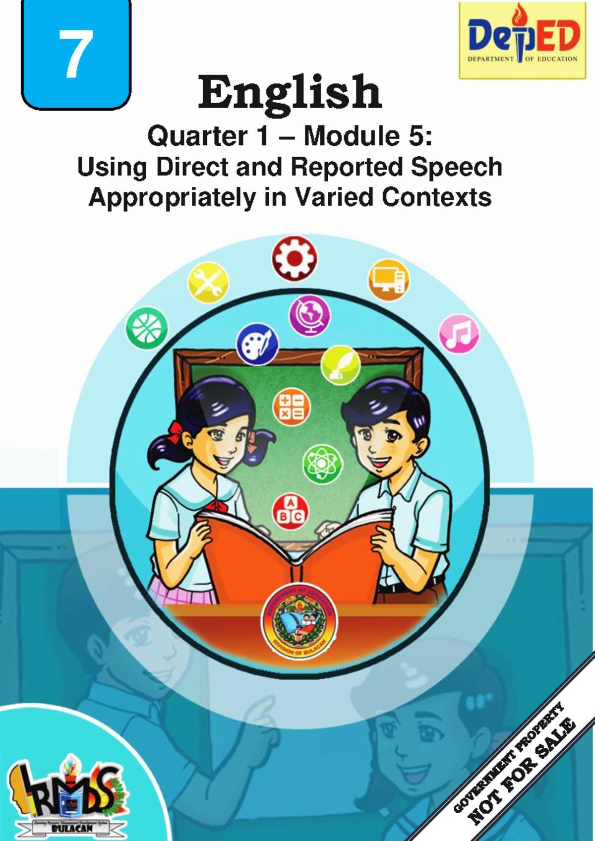 Final English 7 Q1 Module 5 - English – Grade 7 7 English Quarter 1 ...