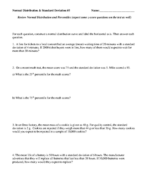 Notes 1.10 Normal Model Empirical Rule - AP Statistics The Normal Model ...