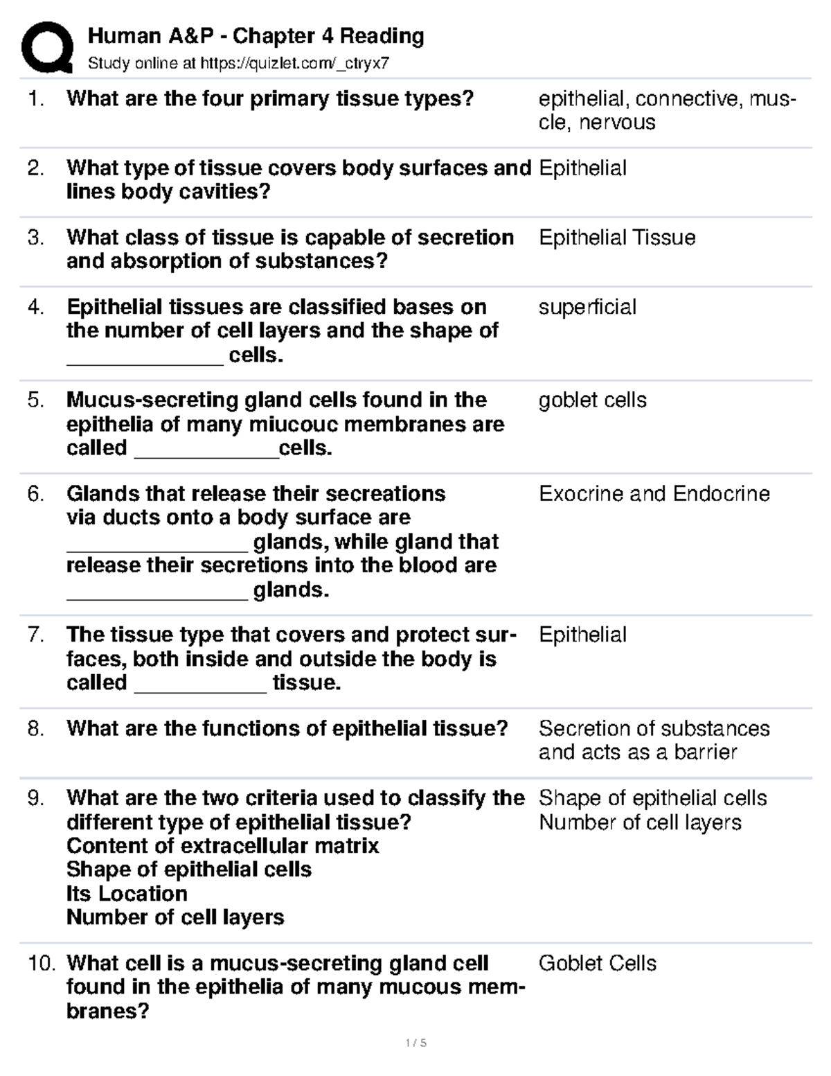 Chapter 4 Reading - Study online at quizlet/_ctryx What are the four ...