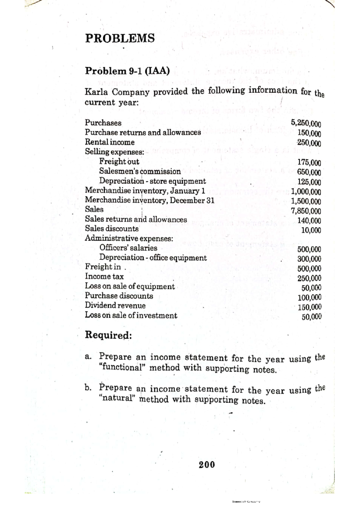 Module 4 - Chapter 9 - Problem Solving - Accountancy - Studocu