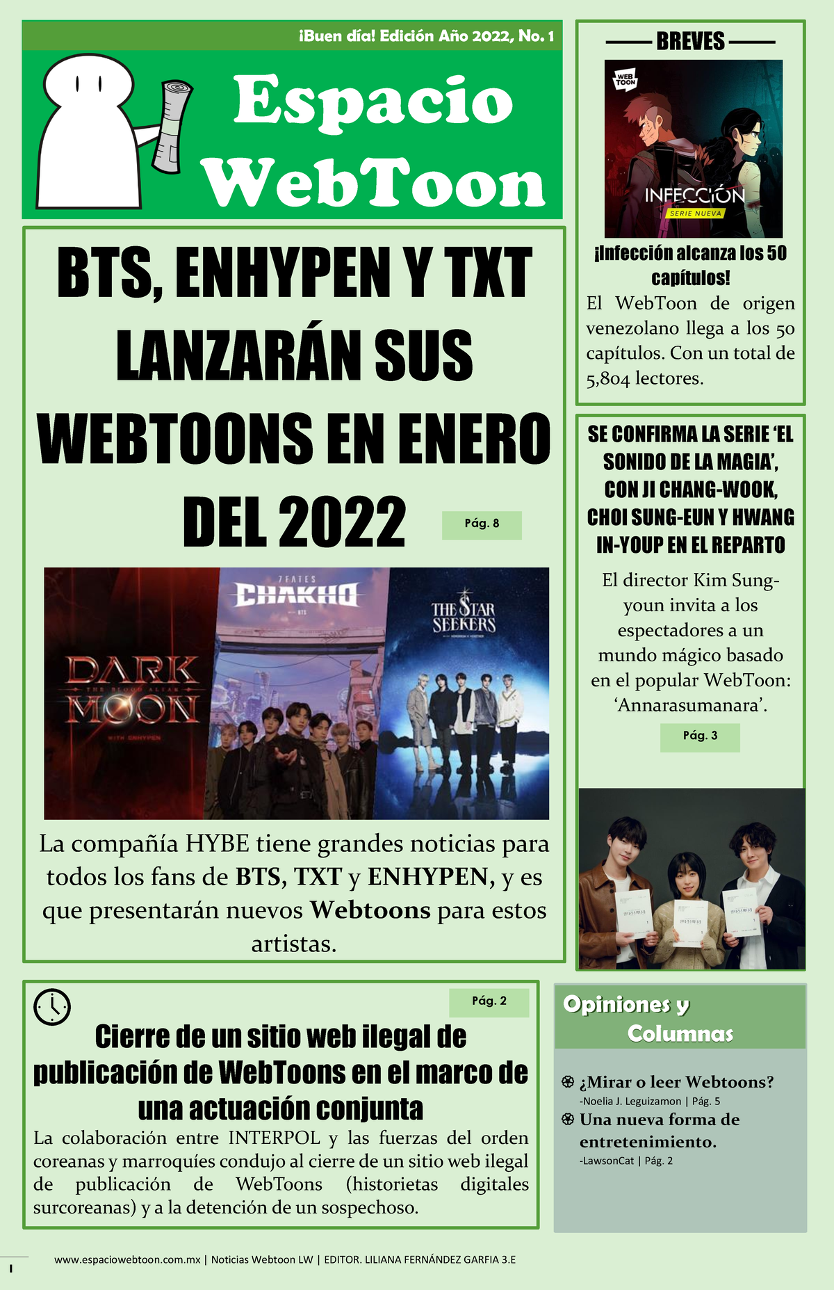 Periodico - Períodico comunicativo. - —— BREVES —— ¡Infección alcanza ...