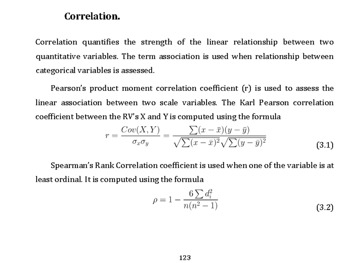Correlation in statistics using R - Correlation. Correlation quantifies ...