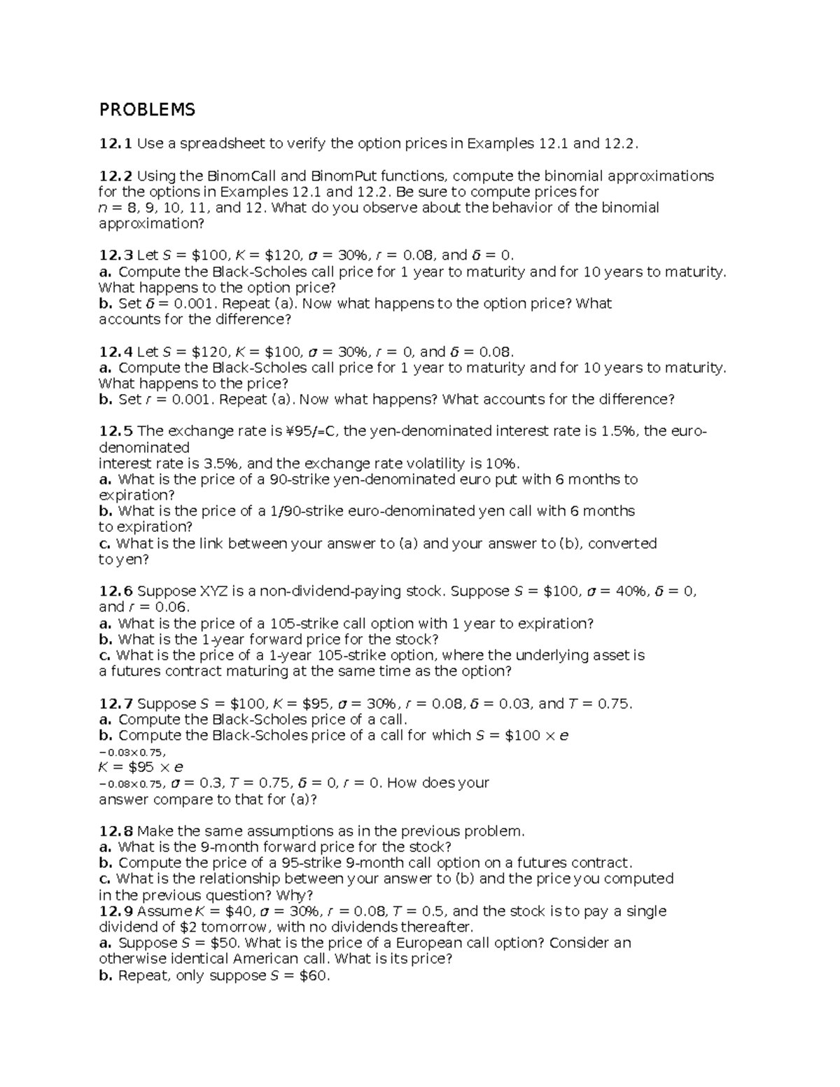 Homework+4 - hw questions with description - PROBLEMS 12 Use a ...